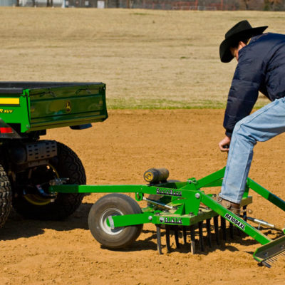 RiataRake 1084, 7 foot Trailed Arena Drag